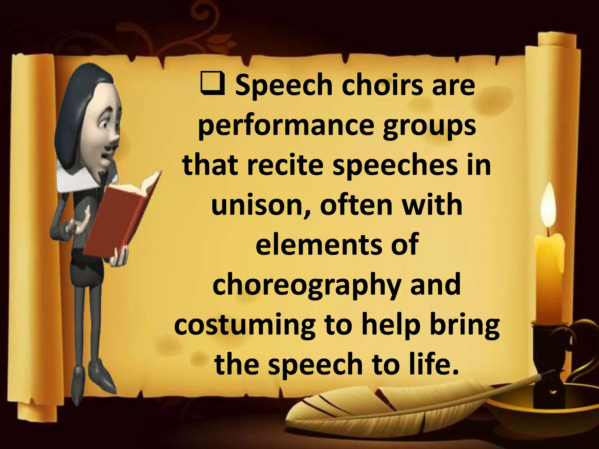 Speech Choir | PPTX