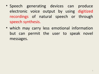 Speech Generating Device | PPT