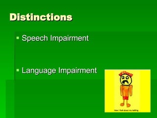 Speech Impairment (Ed443) | PPT