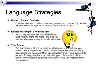 Speech & Language Strategies For Success | PPT | Parenting Babies and ...