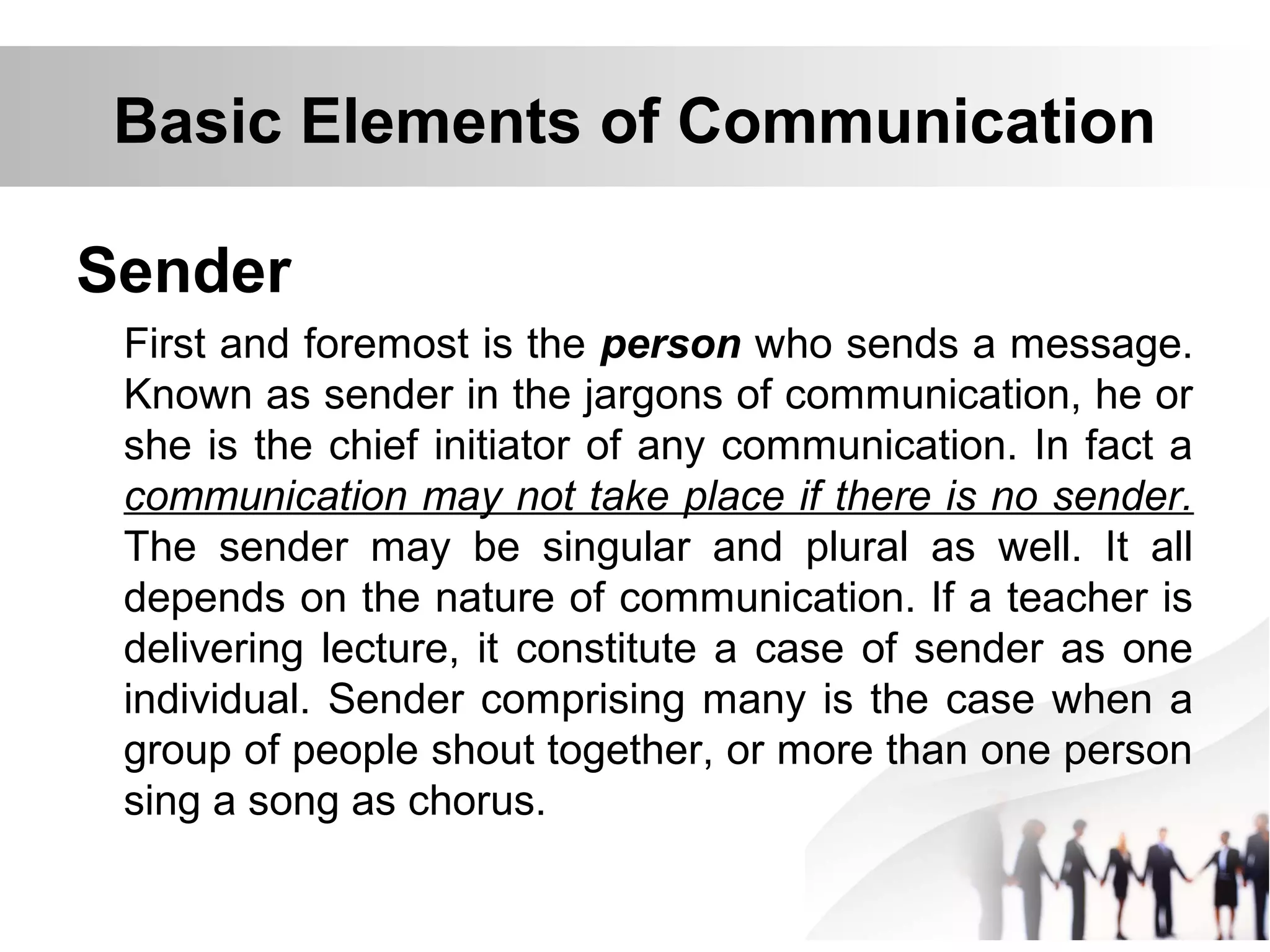 Introduction to Speech Communication | PPT