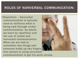 Nonverbal Communication | PPT | Free Download