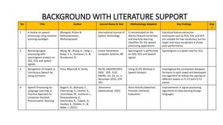 Speech-Recognition.pptx | Digital Audio | Computer Software and ...