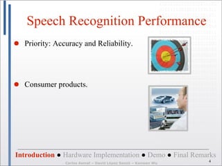 Speech Reognition Using FPGA Technology | PDF | Digital Audio | Computer Software and Applications