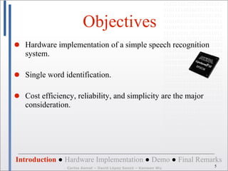 Speech Reognition Using FPGA Technology | PDF | Digital Audio | Computer Software and Applications