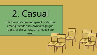 Communicative Speech Style English Grade 9 | PPTX