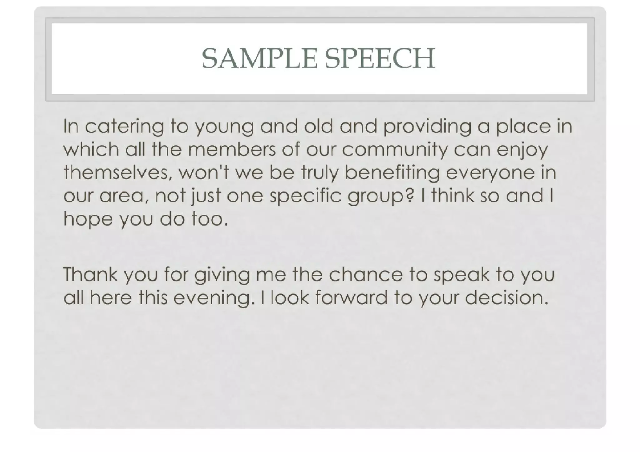 Speech-Writing | PDF