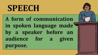 Speech Writing | PPTX