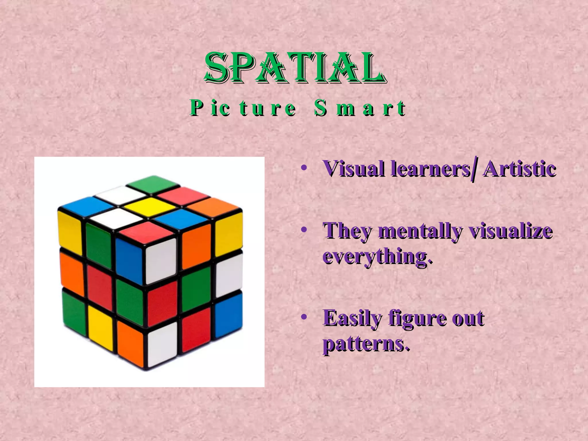 Speech 104 Multiple Intelligences | PPT