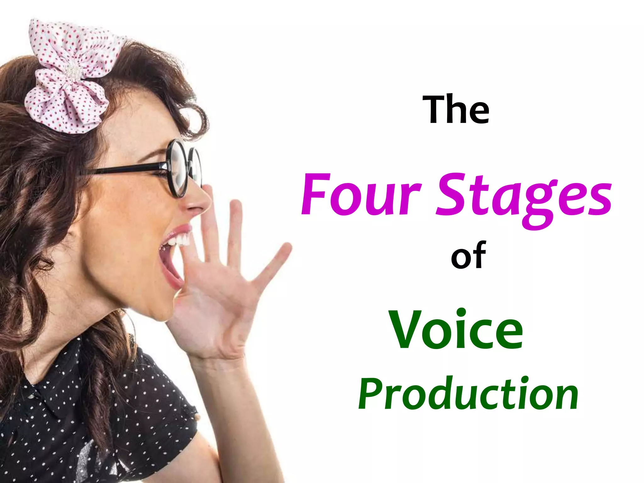 The Human Voice | PPTX