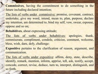 PRAGMATICS: SPEECH ACTS | PPT