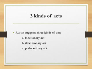 speech act.ppt | Law