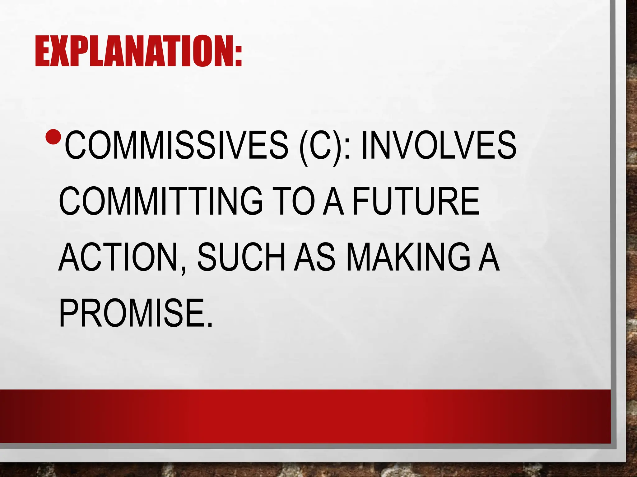 SPEECH ACT WITH EXAMPLES PRETEST AND POSTTEST.ppt