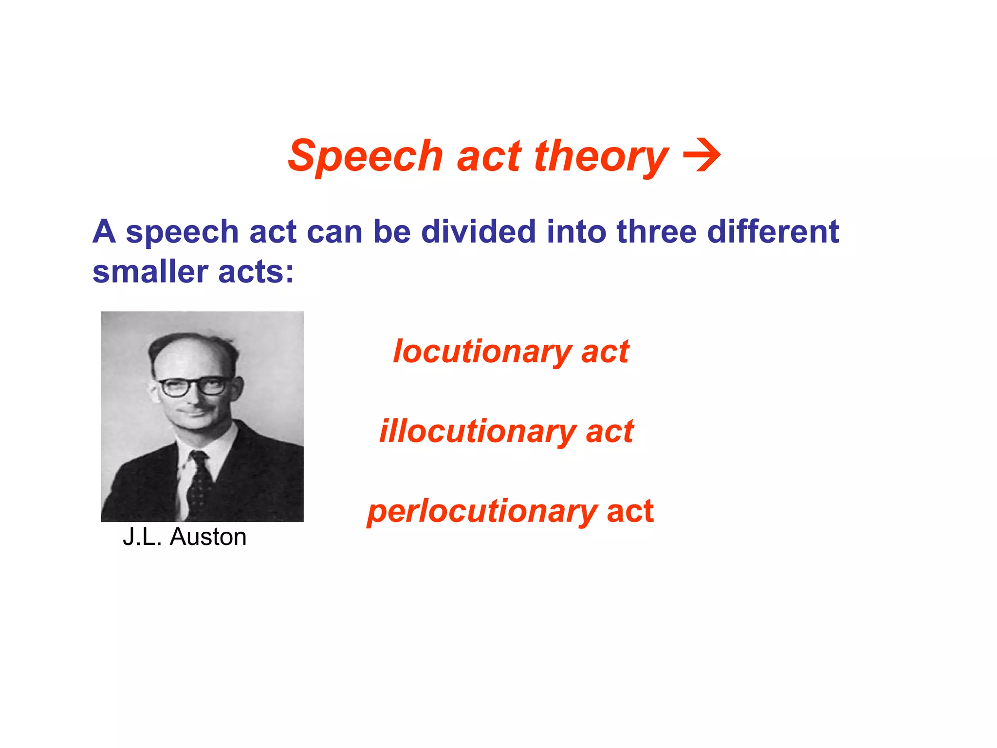 Speech acts | PPT