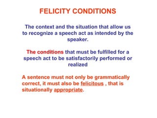 Speech acts | PPT