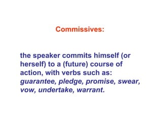 Speech acts | PPT
