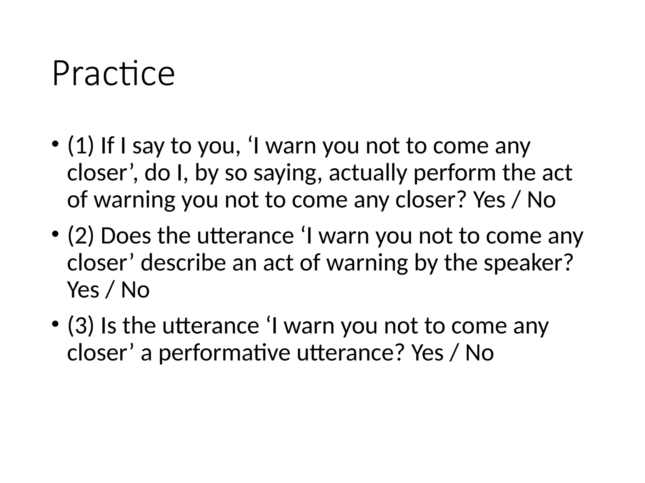 Semantics: interpersonal meaning (speech act) | PPTX