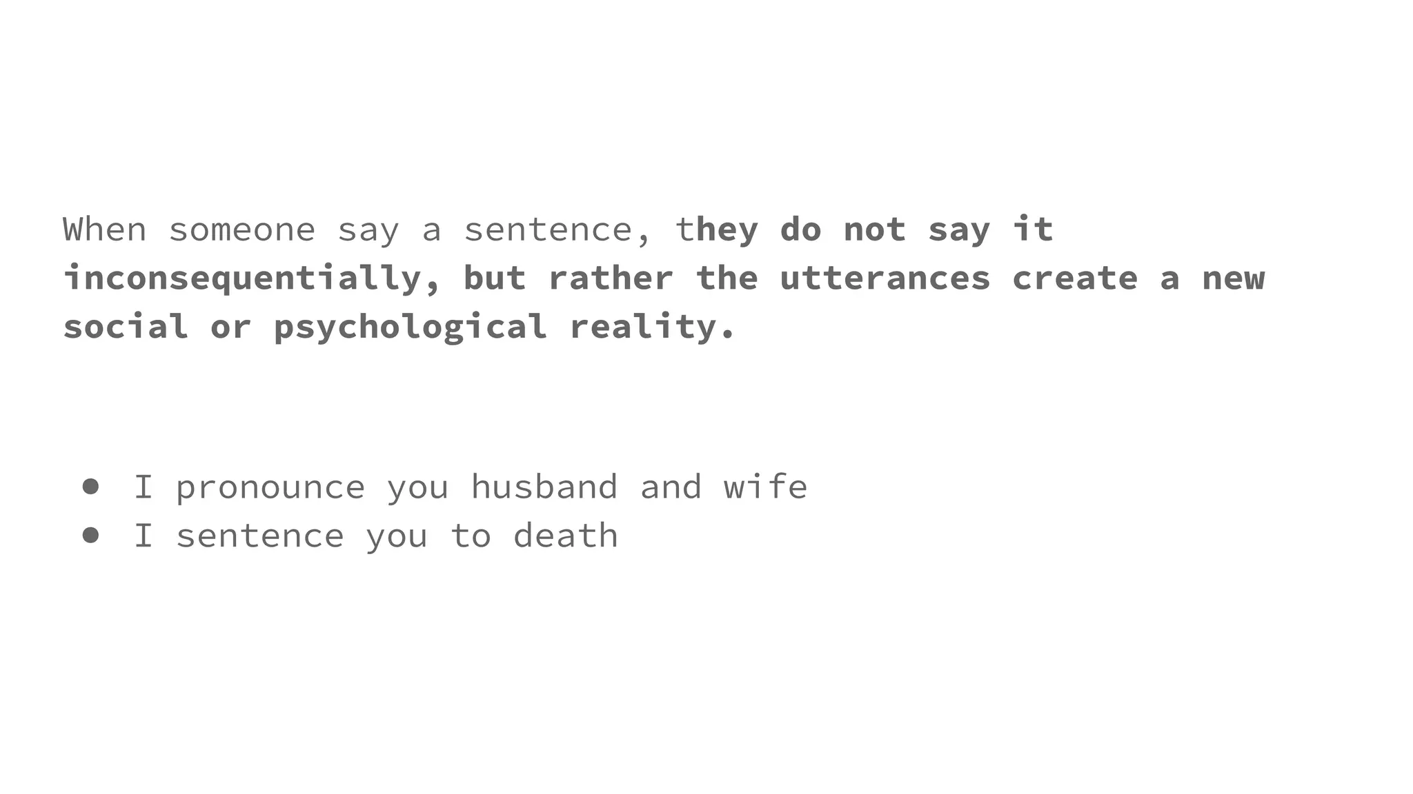 Speech Act Theory | PPTX