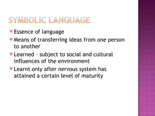 Speech and language by DR.ARSHAD | PPT