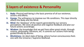 Speech and Personality; Analysis of personality; Types of personality ...