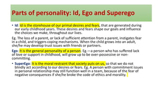 Speech and Personality; Analysis of personality; Types of personality ...