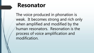 Speech and stage arts | PPTX