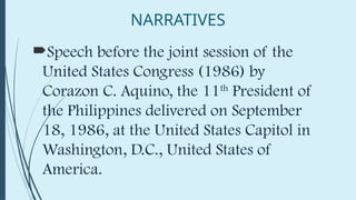 Speech Before the U.S. Congresssssss, pptx | PPTX