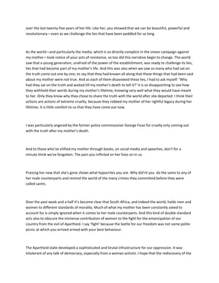 Speech by HRH Zenani Dlamini | PDF