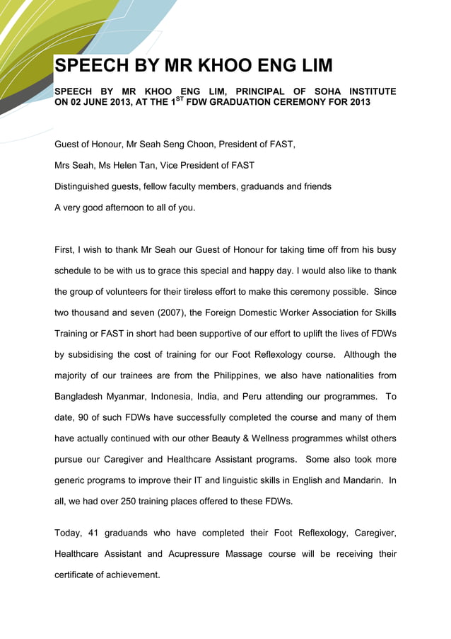 Speech by Mr Khoo Eng Lim | PDF