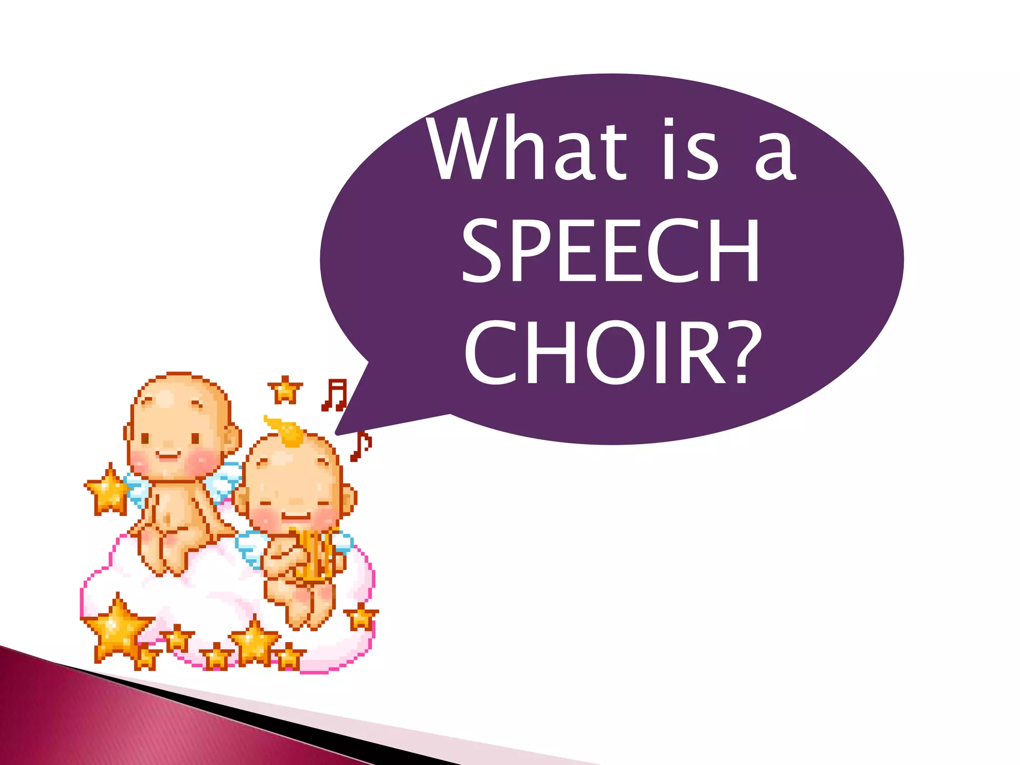 Speech choir | PPTX