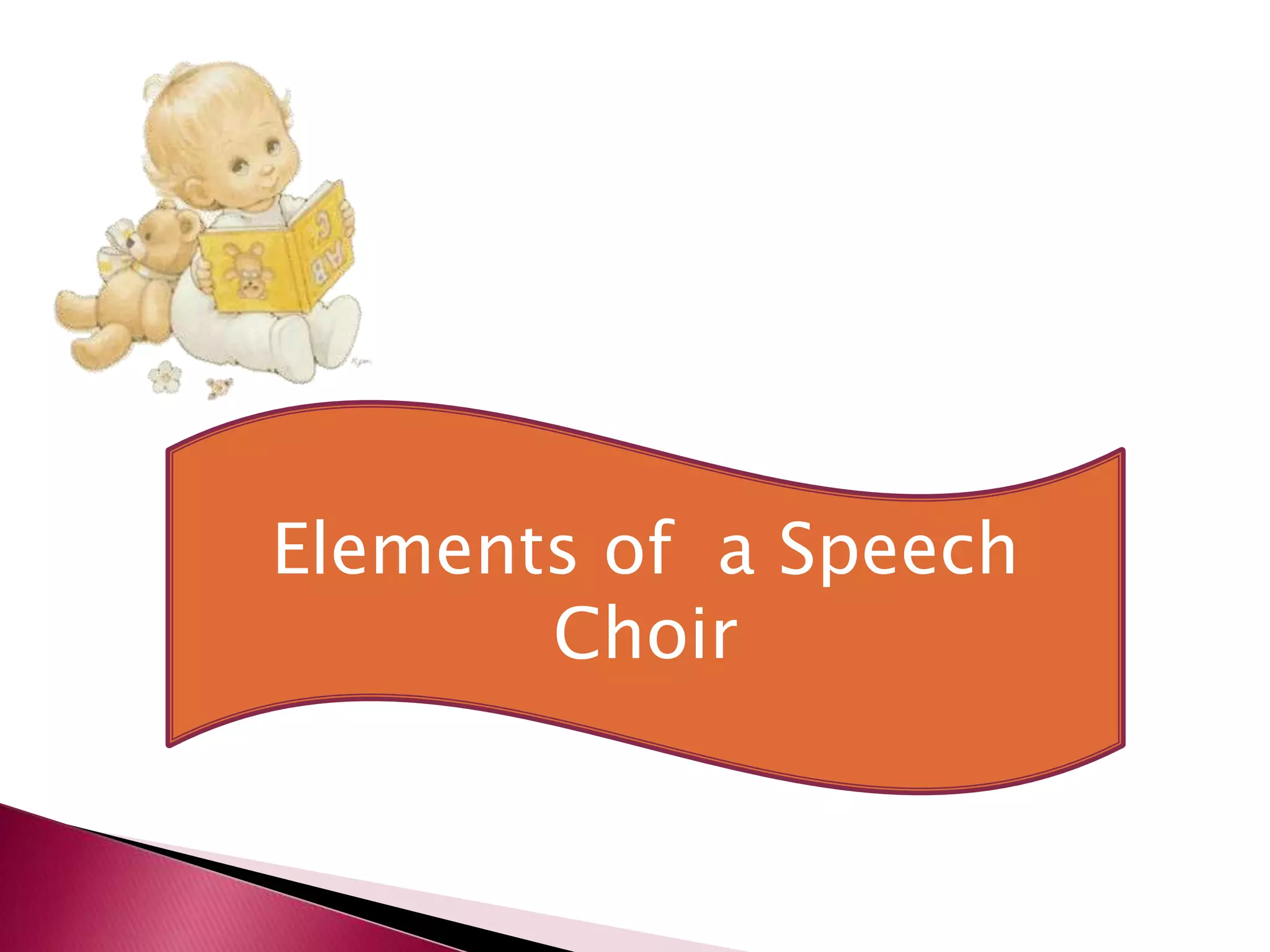 Speech choir | PPTX
