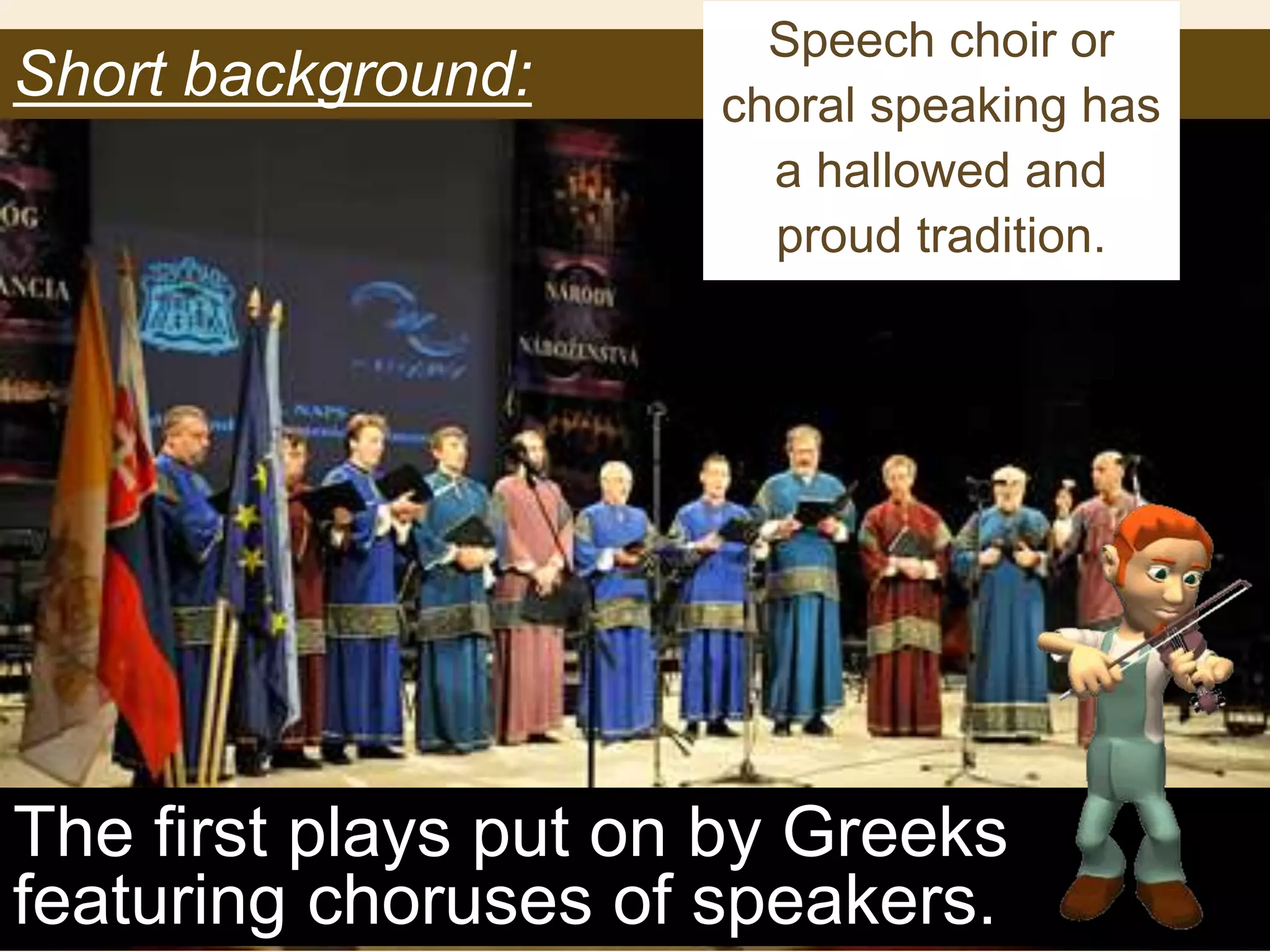 Speech choir | PPSX