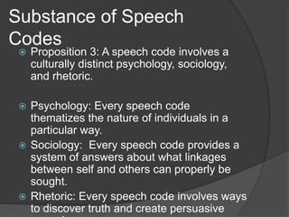 Speech codetheory | PPTX