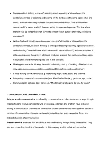 Speech communication | PDF