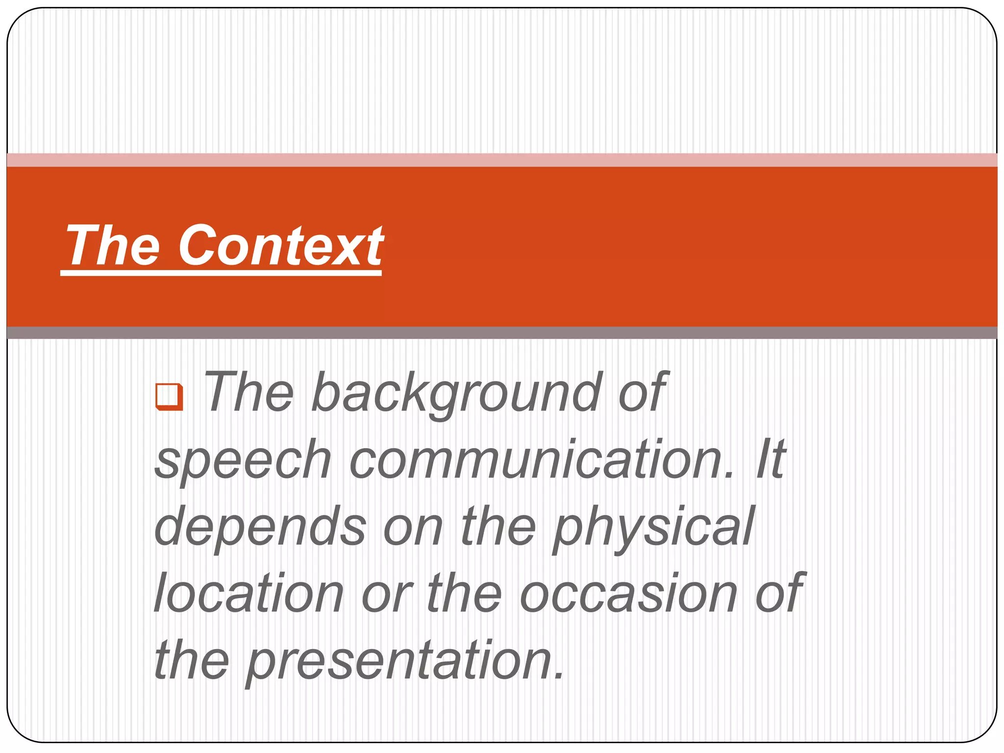 Speech communication process | PPT