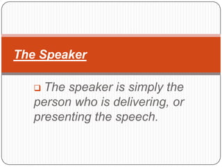 Speech communication process | PPT