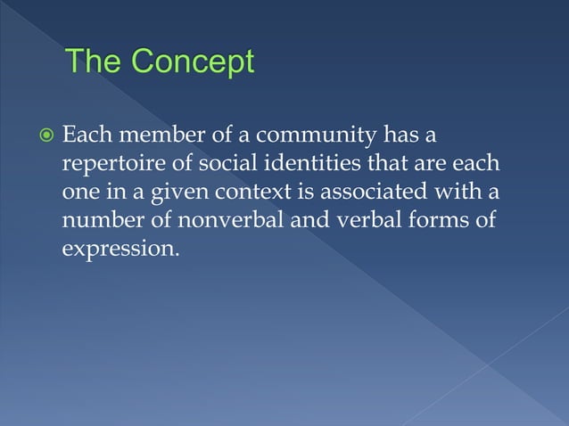 Speech communities | PPTX