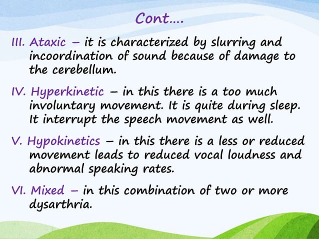 Speech defect and speech therapy | PPTX | Ear, Nose and Throat ...