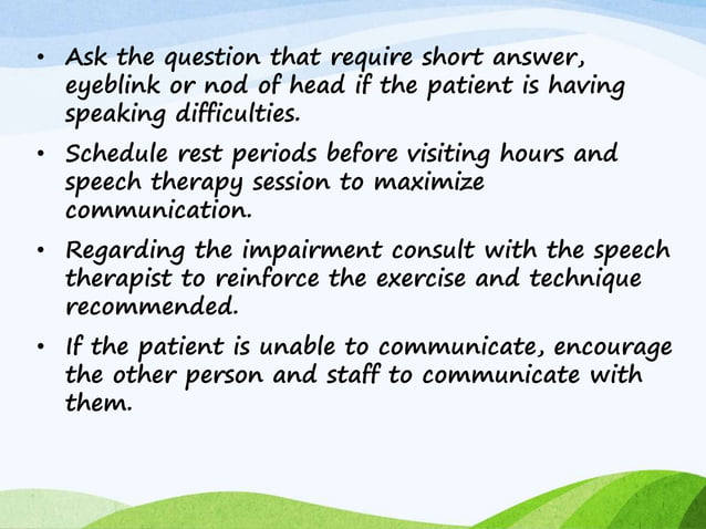 Speech defect and speech therapy | PPTX | Ear, Nose and Throat ...