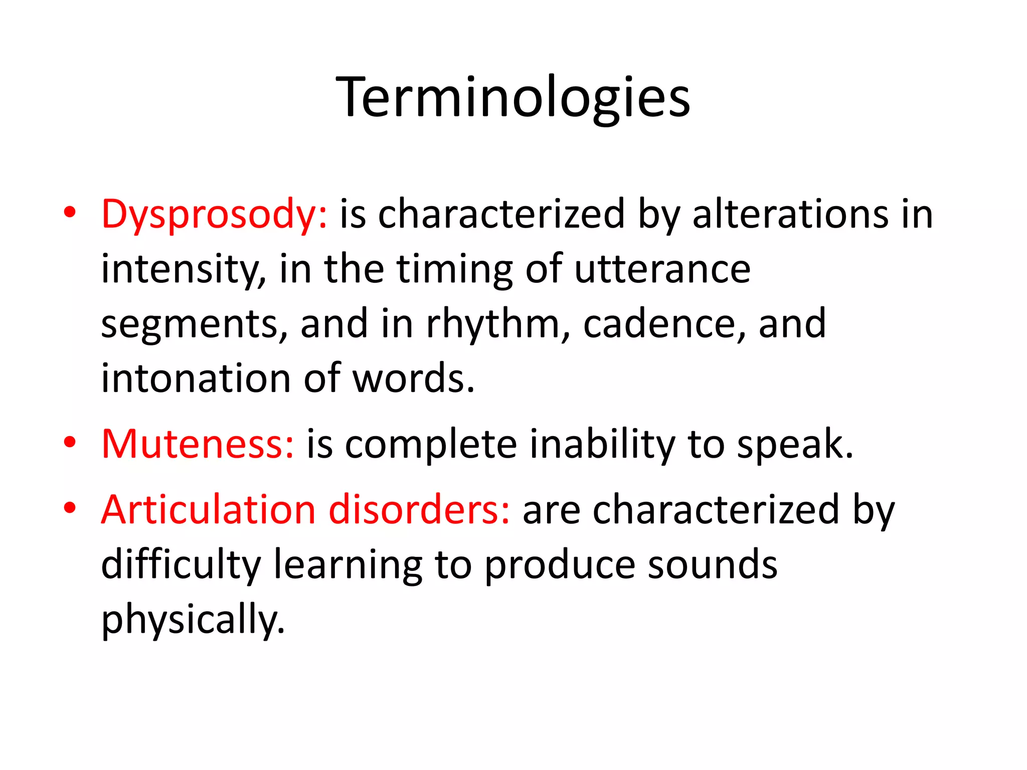 Speech defects | PPTX