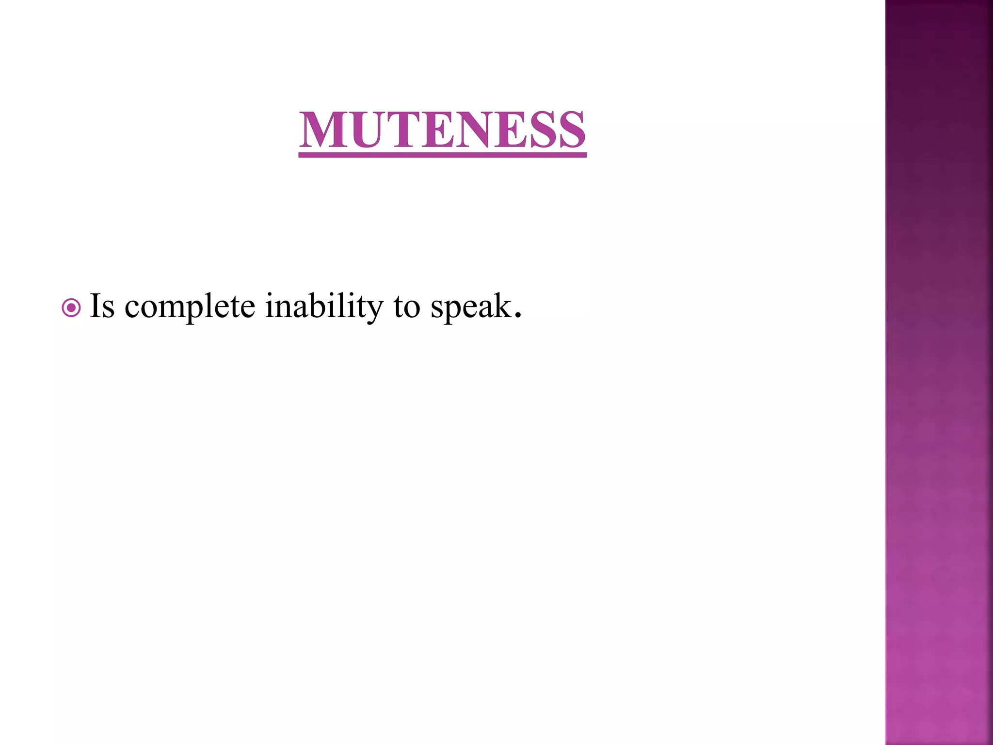 Speech defects and speech | PPTX | Ear, Nose and Throat Conditions ...