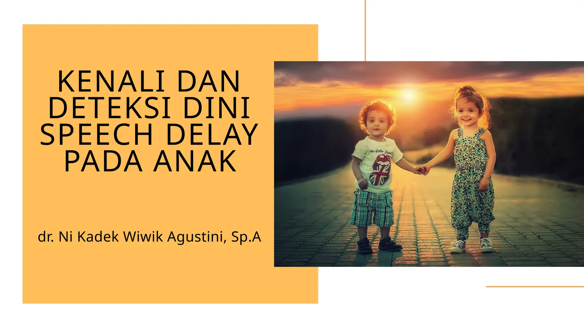 Speech delay pada anak kenali deteksi dini dan penangannyapptx | PPTX