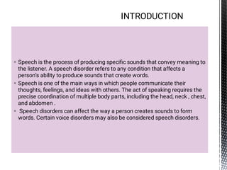 SPEECH DIFFICULTY | PDF