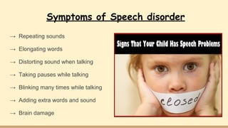 Speech disorders | PPT