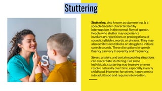 What Causes Speech Disorders? | PPT