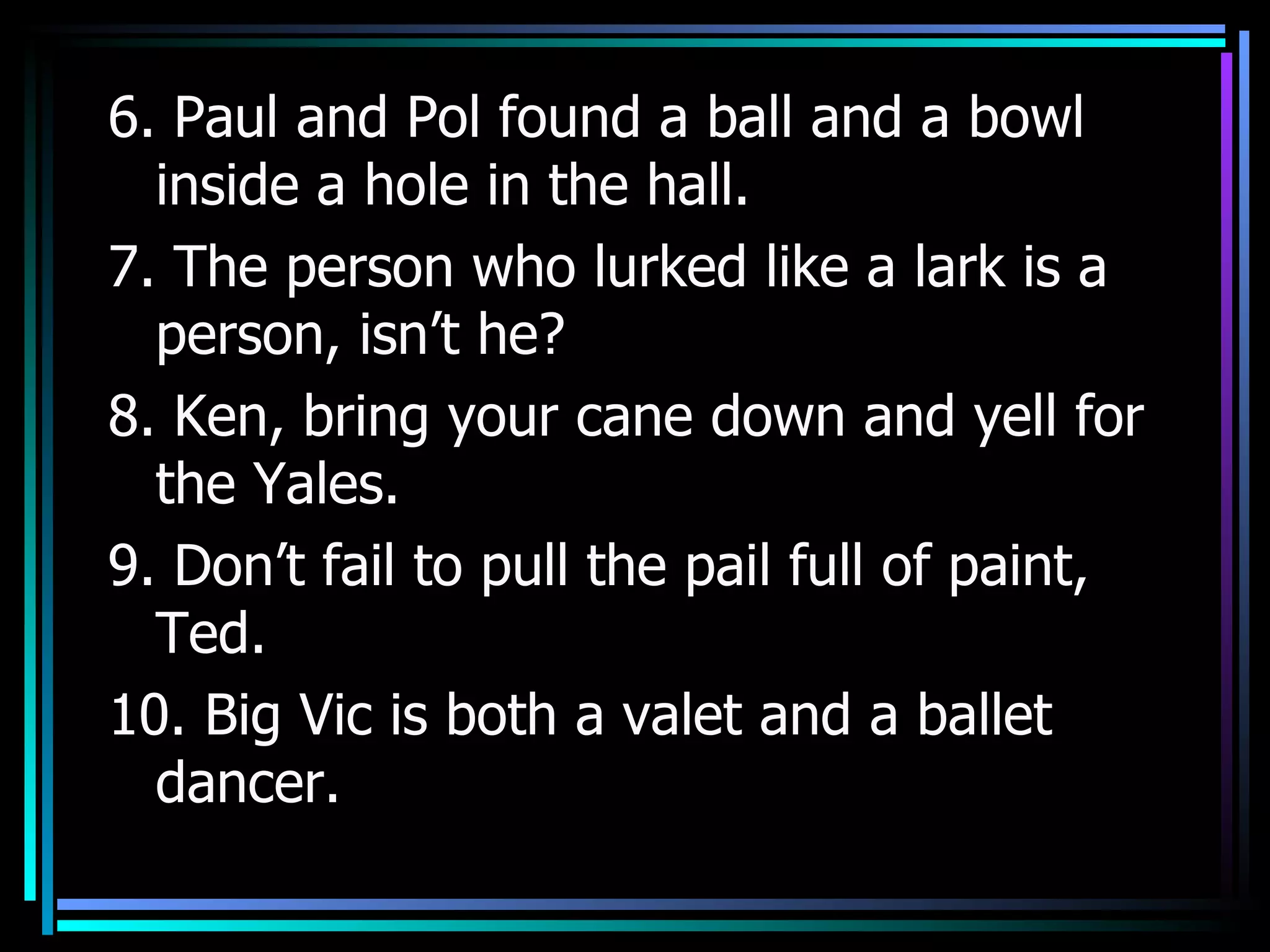 Speech Drills | PPT