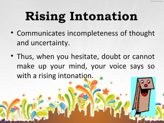 Intonation | PPT