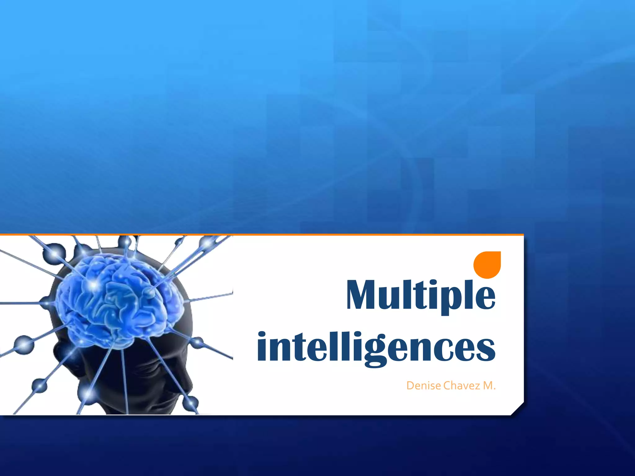 Multiple intelligence | PPT