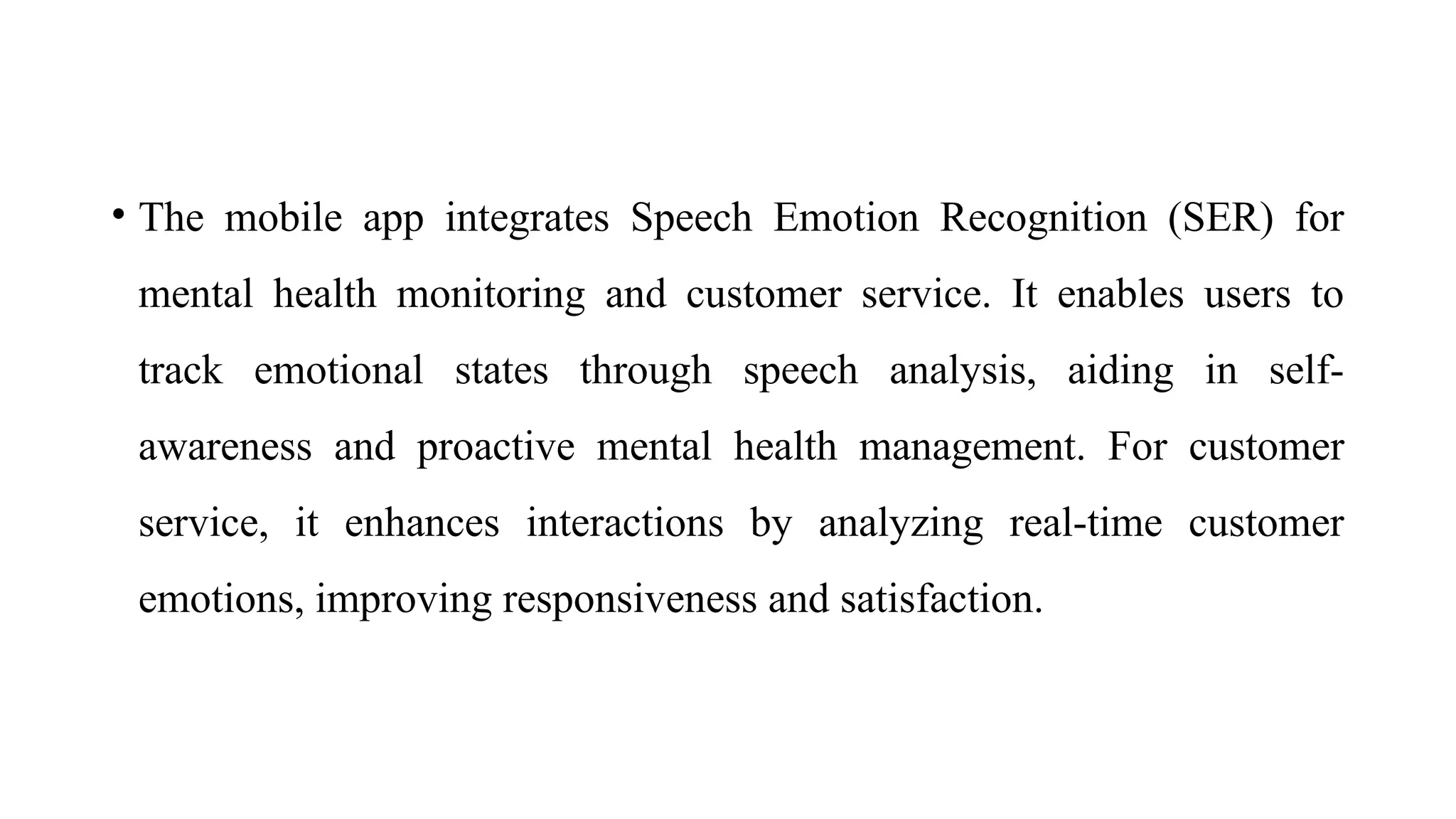 Speech Emotion Recognition System 1 Pptx