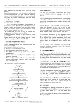 Speech enabled interactive voice response system | PDF